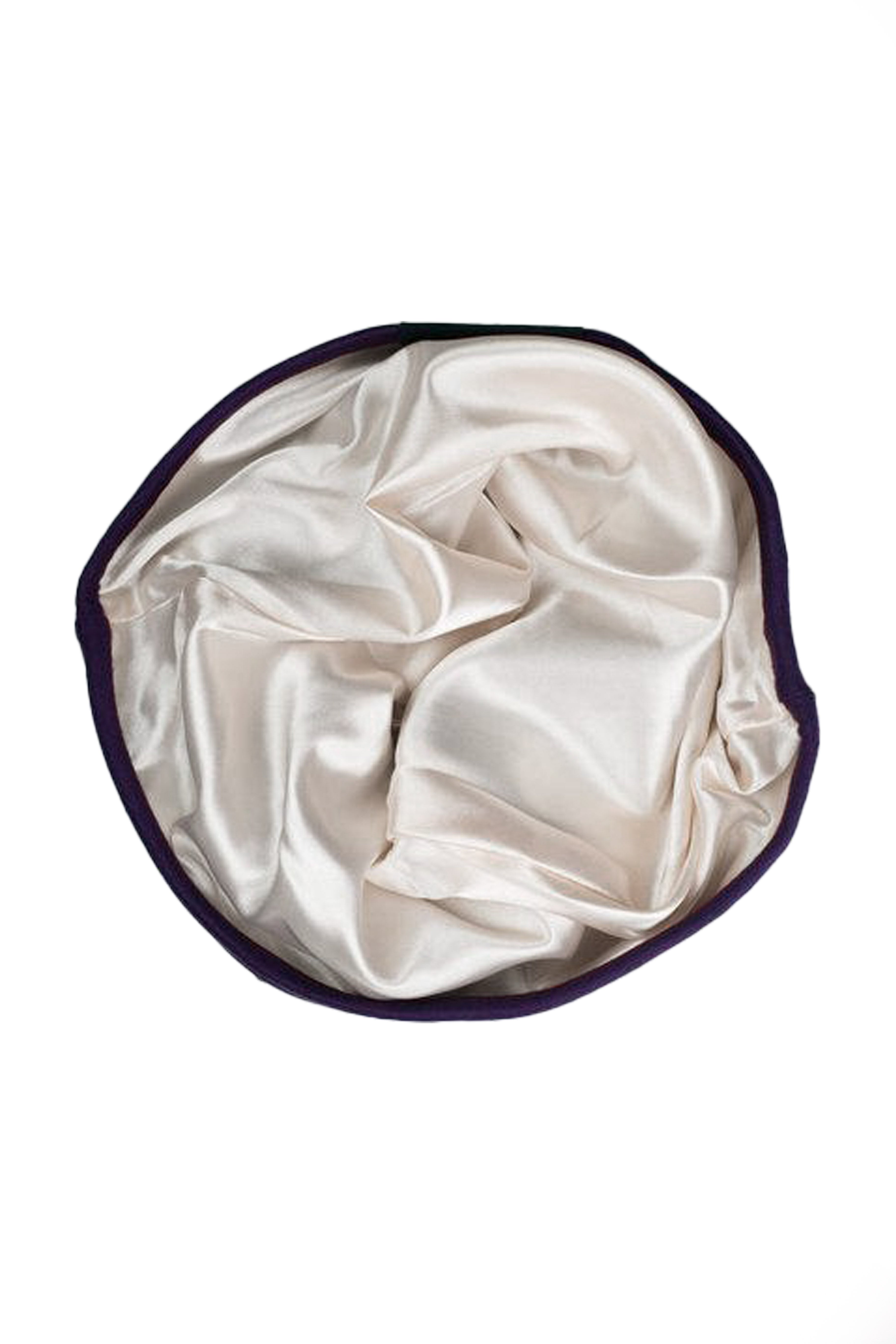 The Slap (Satin-lined cap) - Purple – Grace Eleyae