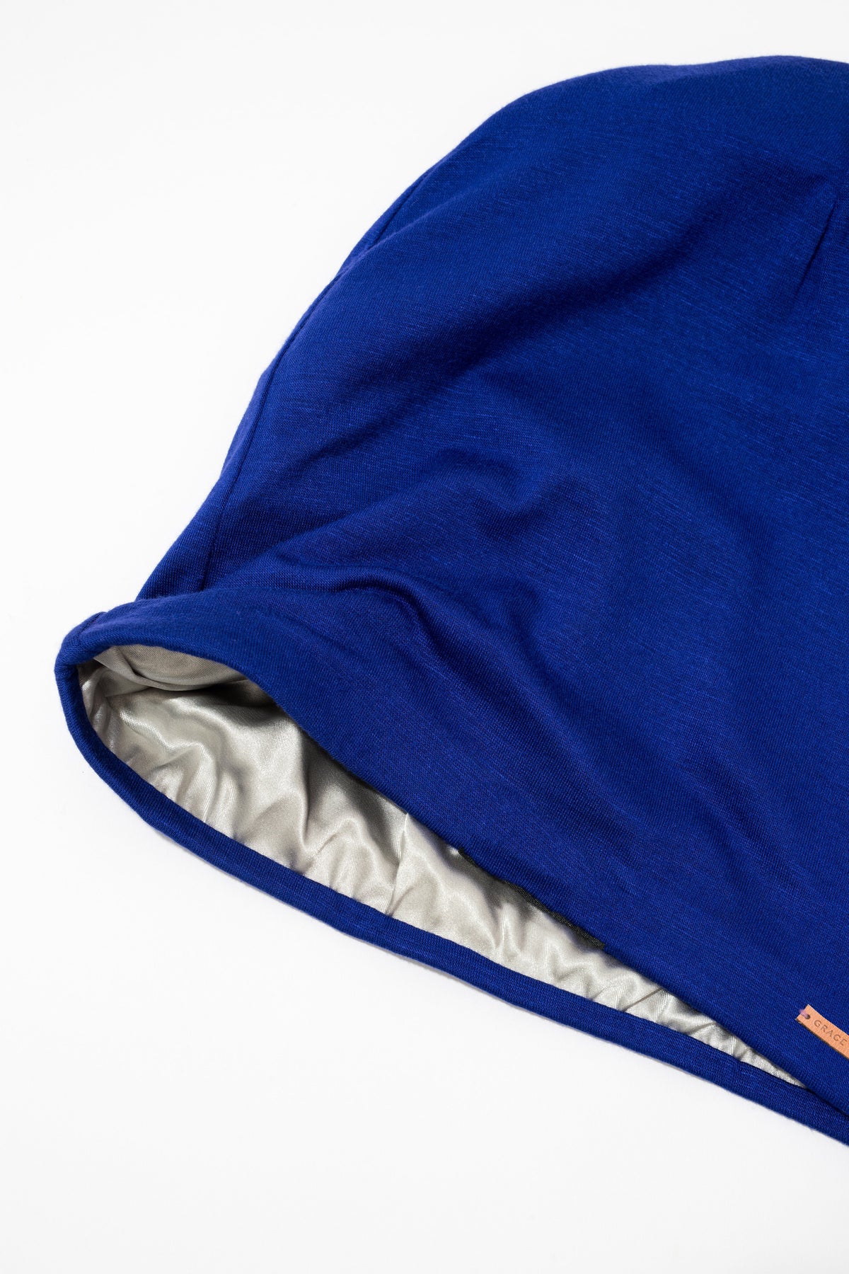Royal Blue Adjustable Slap | Satin-Lined Cap – Grace Eleyae