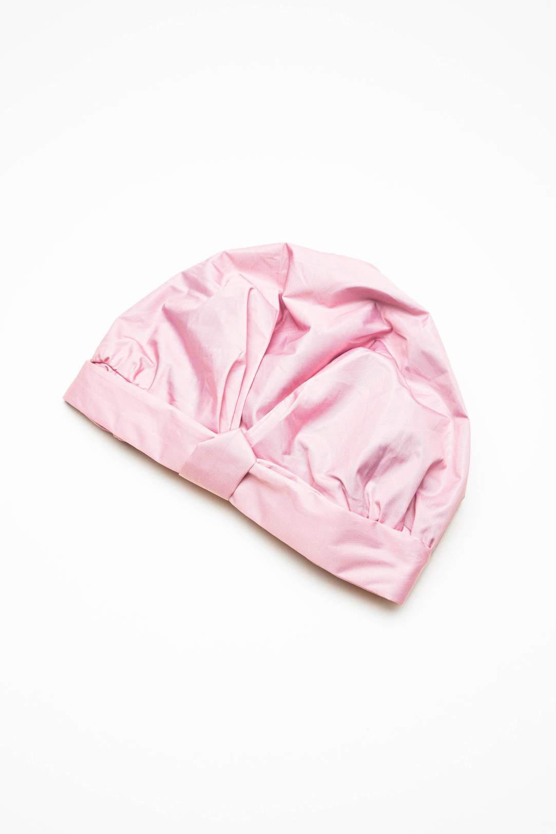 Satin-Lined Shower Cap - Blush – Grace Eleyae